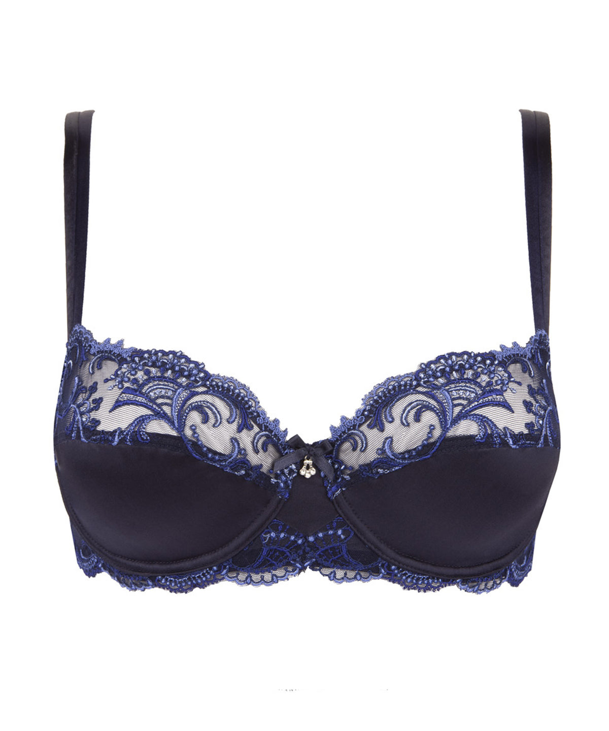 Splendeur Soie Bermudes Half Cup Bra Juste Moi